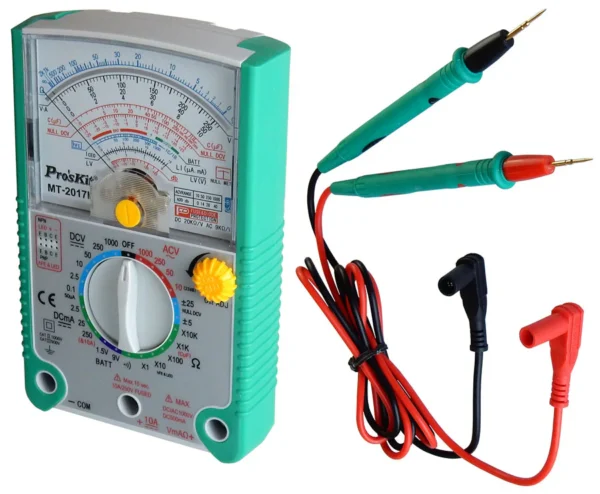 Pro’sKit-Analog Multimeter, MT-2017, Safety Standard Protective ...